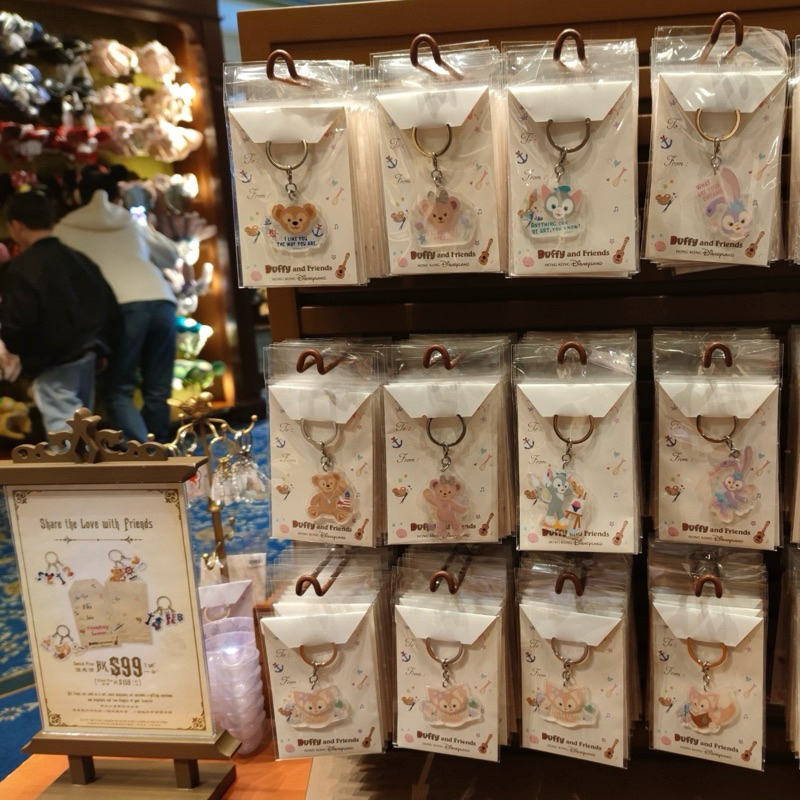 Duffy and Friends Acrylic keychain ( Hongkong Disneyland ) | Shopee ...