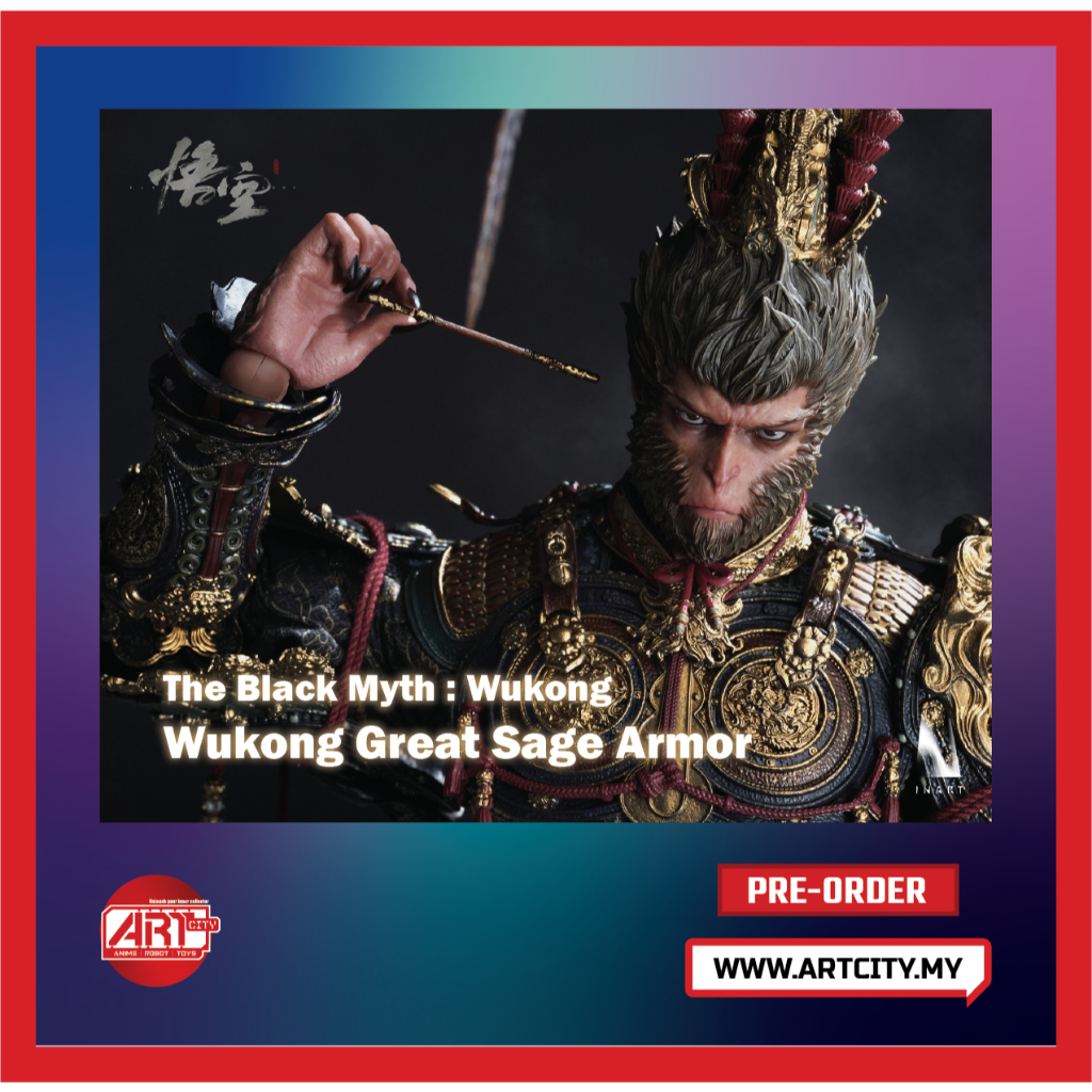 Queen Studios x InArt - Wukong Great Sage Armor - The Black Myth ...
