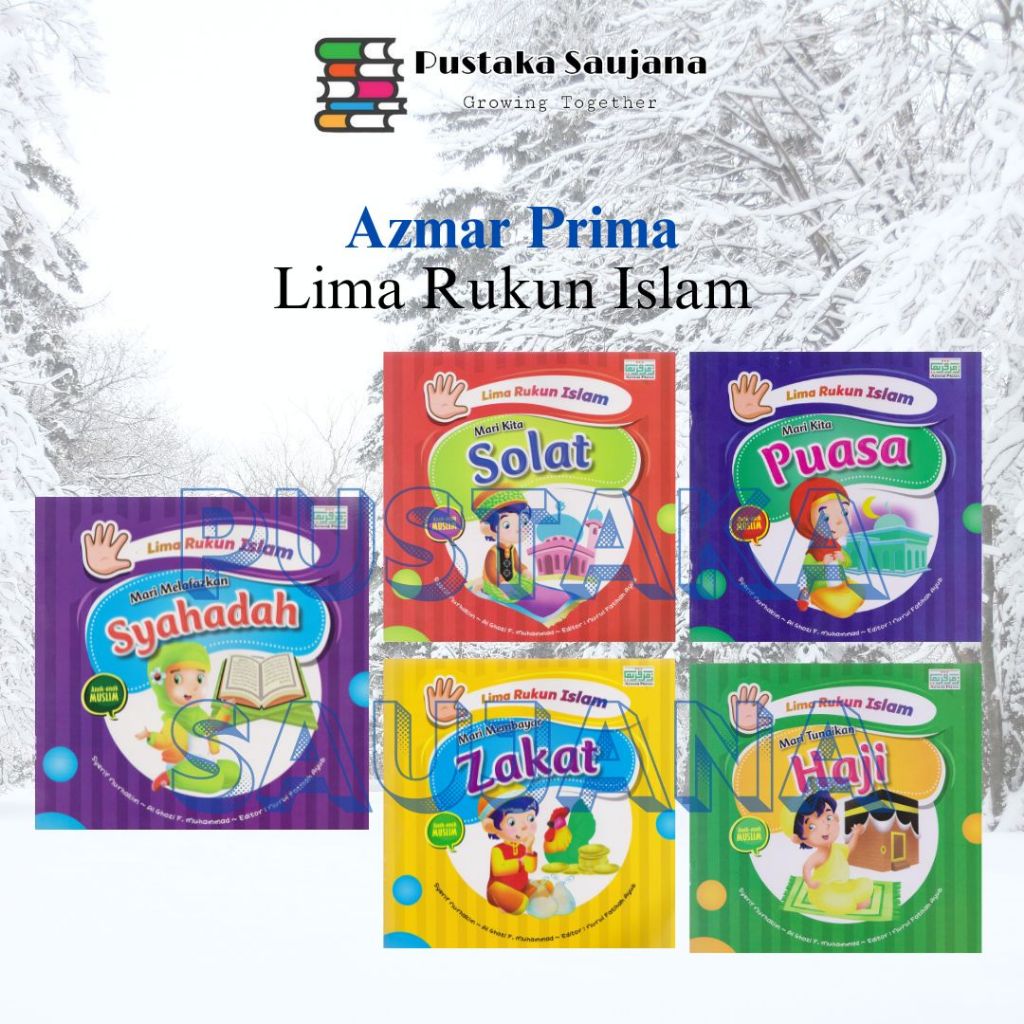 [Saujana] AZMAR PRIMA Mengenal Lima Rukun Islam | Shopee Malaysia