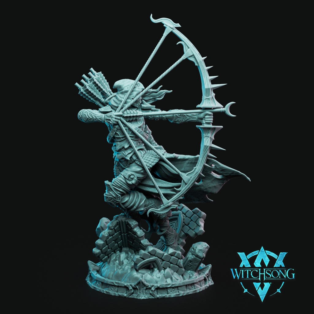 Witchsong Miniatures | Colossal Knight Horror | Lieutenant of the Lost ...