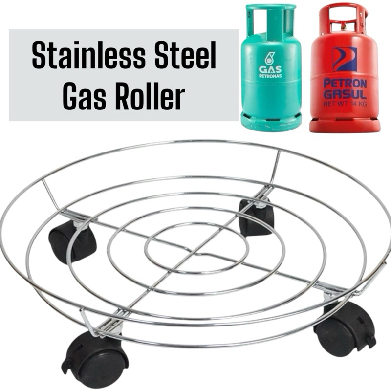 Heavy Duty 4 Wheel Gas Trolly / Gas Rack Gas Tank Trolley Heavy Duty ...