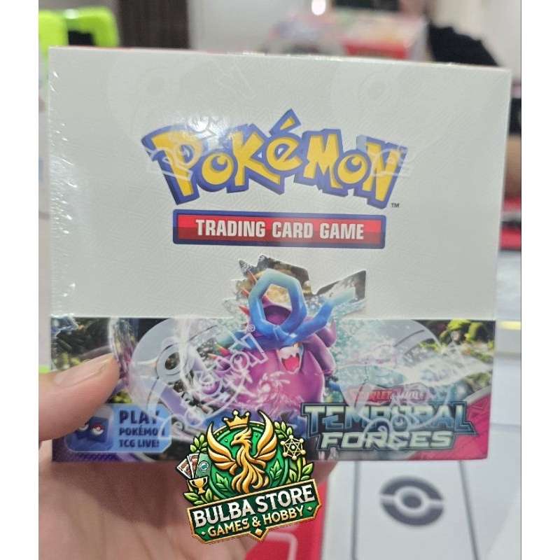 (LIVE RIP) Temporal Forces SV05 Booster Pack Pokémon TCG Card Game Scarlet & Violet Original ...