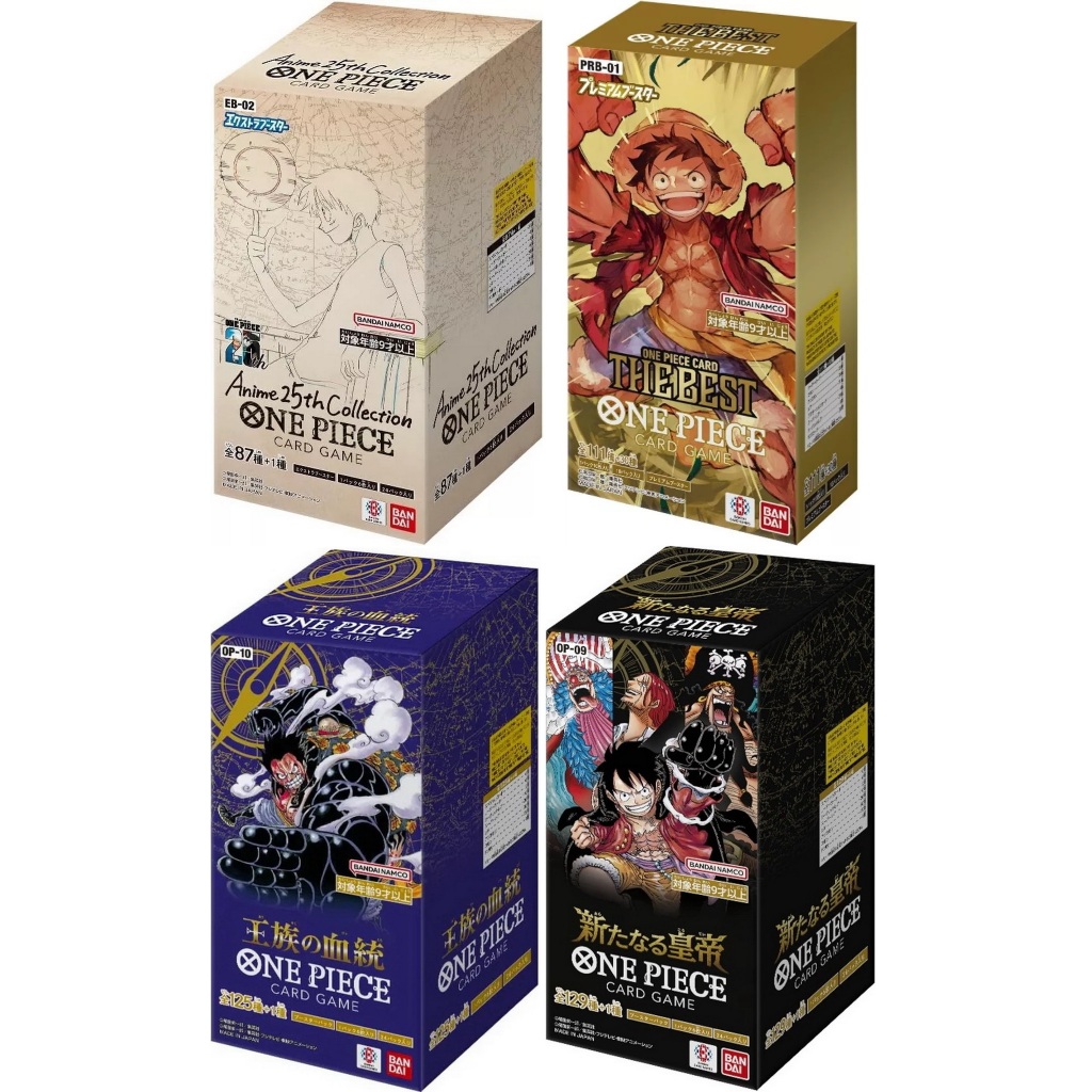 One Piece TCG OP09/OP10/PRB01/EB02 Japan Version [ 1 BOX ] | Shopee ...