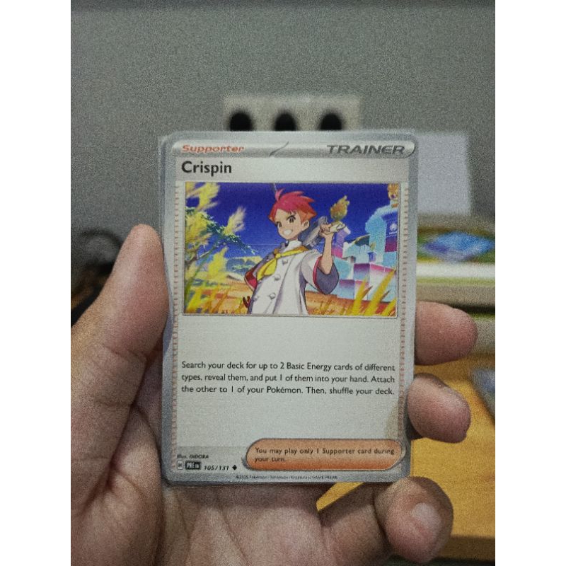 Pokemon TCG Crispin Prismatic Evolution | Shopee Malaysia