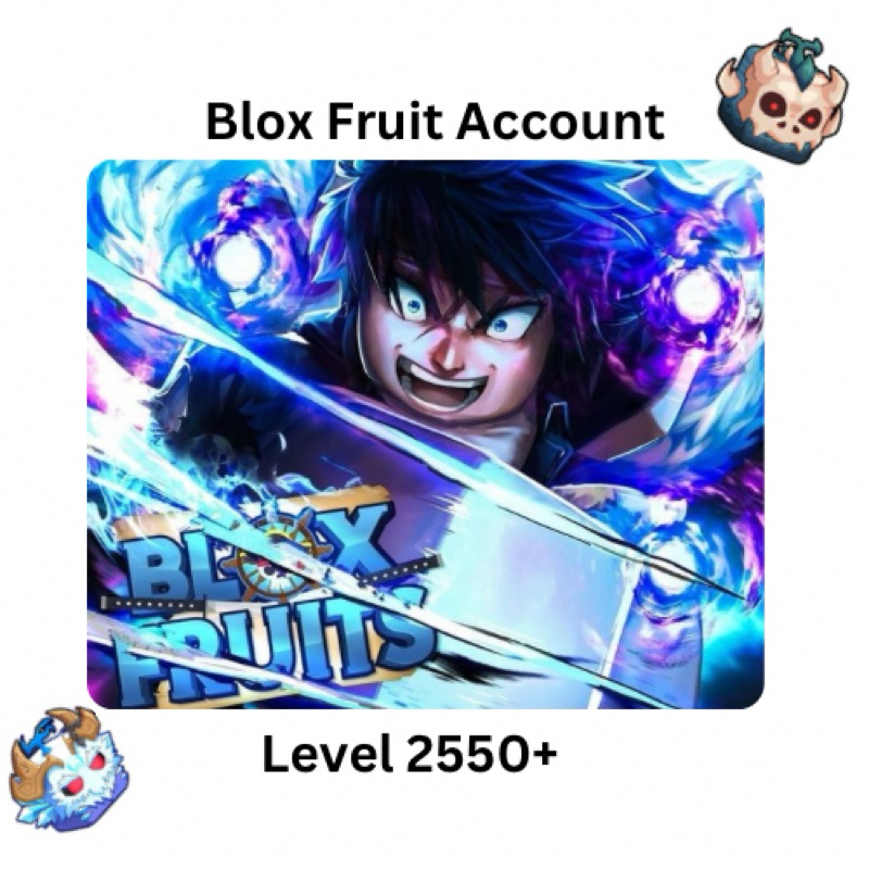 Blox Fruit Unverified Accounts (Lvl 2550+) | Shopee Malaysia