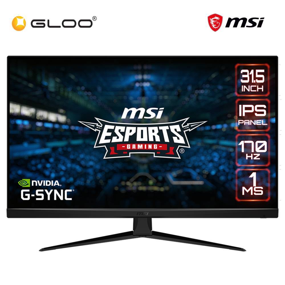 MSI G321Q 31.5” WQHD 170Hz Flat Gaming Monitor | Shopee Malaysia