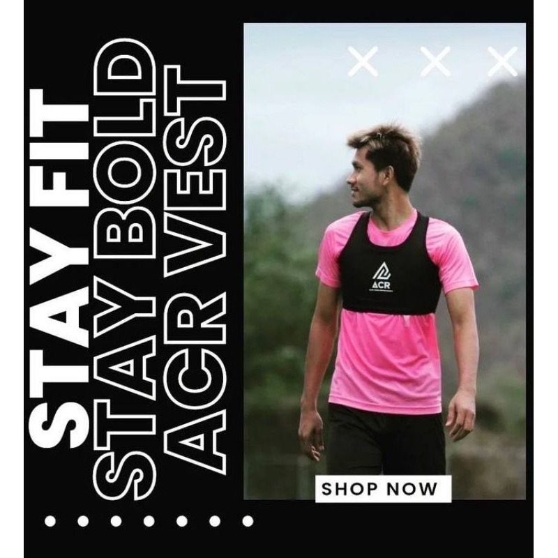 ACR COMPRESSION VEST V5.0 Sport Body Shaper ORIGINAL HQ Ramadhan Raya ...