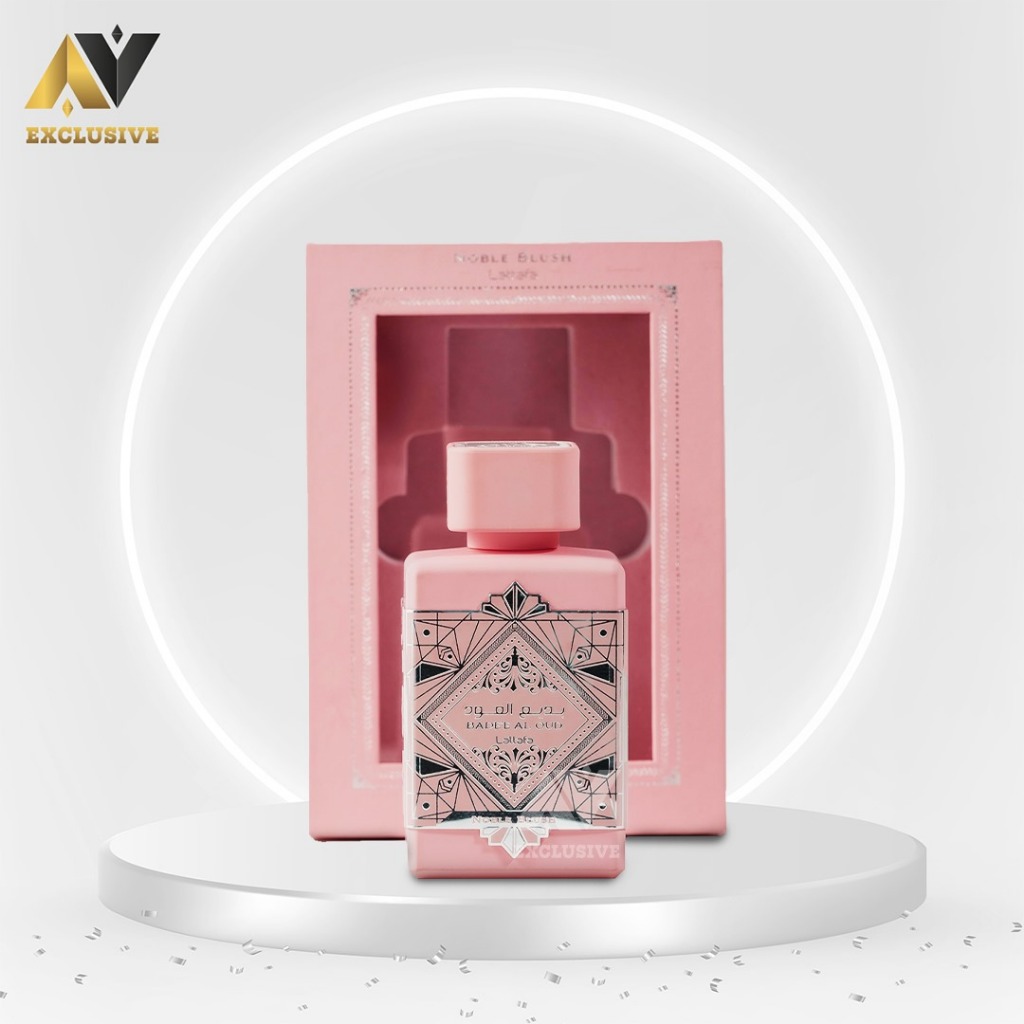 Badee Al Oud Noble Blush Perfume Lattafa Original EDP For Women 100ml ...