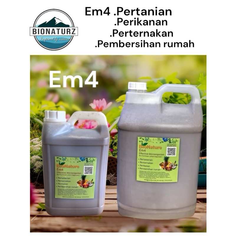 5liters 10liters Em Active Fertilizer Em4. Perternakan pertanaman ...