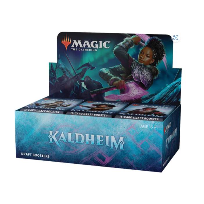 Magic: The Gathering Kaldheim Draft Booster Box | 36 Packs (540 Magic ...