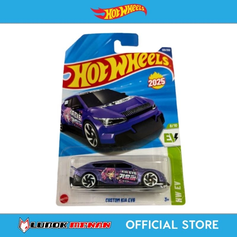 Hot Wheels Custom Kia EV6 (Purple) | Shopee Malaysia