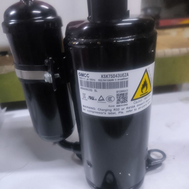 100% ORI HISENSE AIRCOND COMPRESSOR INVERTER AND Non-Inverter 1HP/1.5HP ...