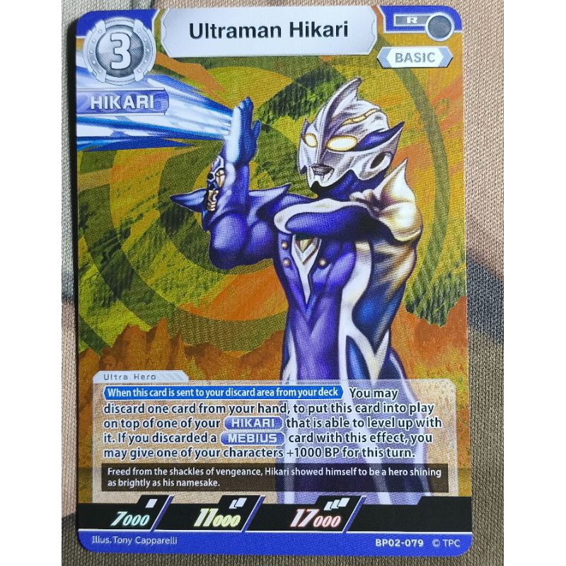 ULTRAMAN CARD GAME UCG BP02-079 Ultraman Hikari R | Shopee Malaysia