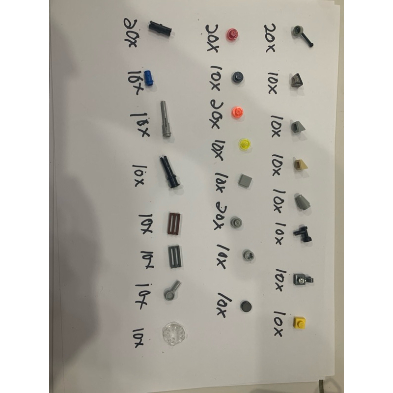 290 pieces of original lego bricks lot h | Shopee Malaysia