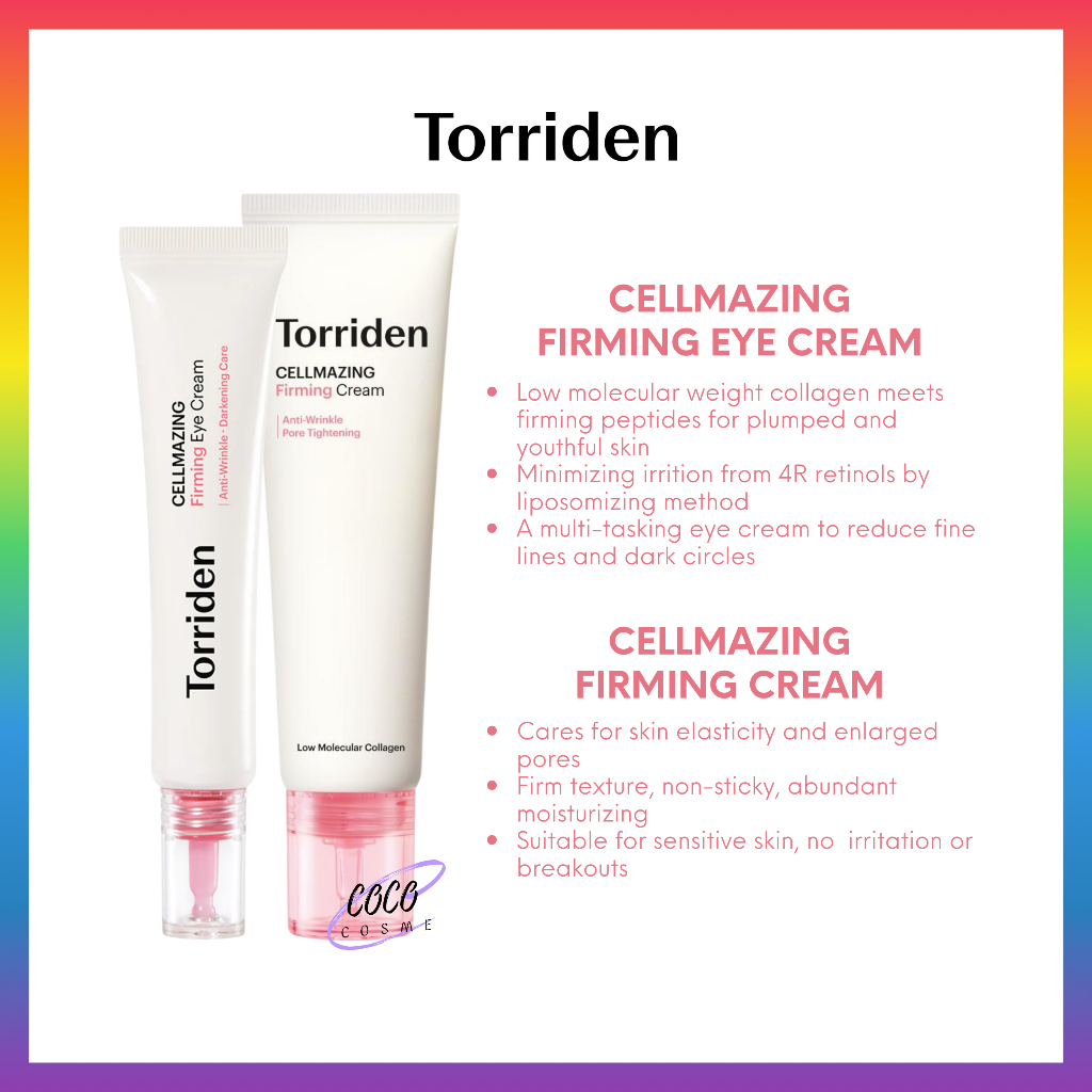 TORRIDEN Cellmazing Firming Eye Cream 30ml / Cream 60ml | Shopee Malaysia