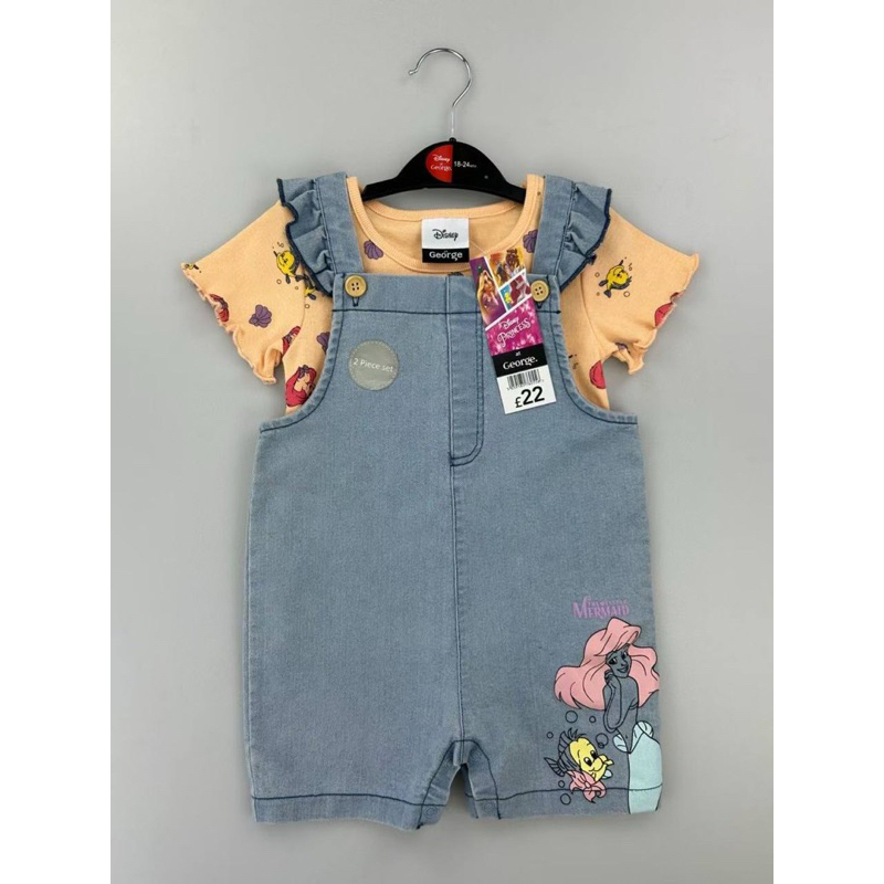 D3SNEY MERMAID OVERALL (ORI) | Shopee Malaysia