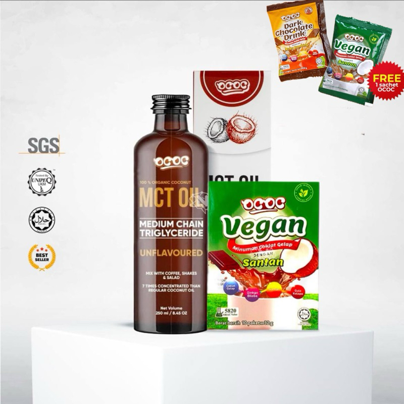 MCT OCOC VEGAN DR RIZAL NEW STOK🔥 | Shopee Malaysia