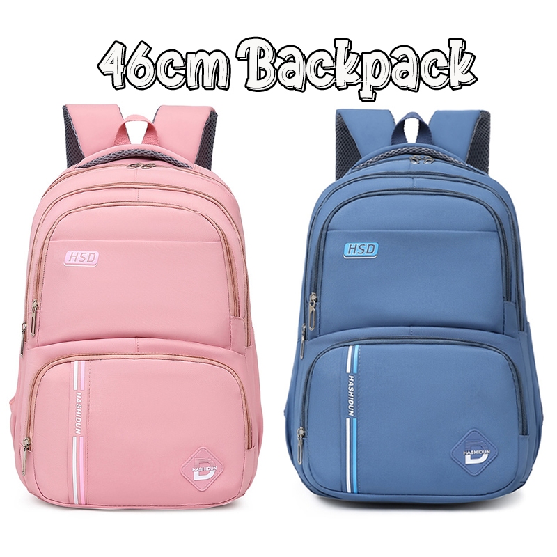 (B438) 46cm School Bag Laptop Waterproof Laptop Backpack Laptop Bagpack ...