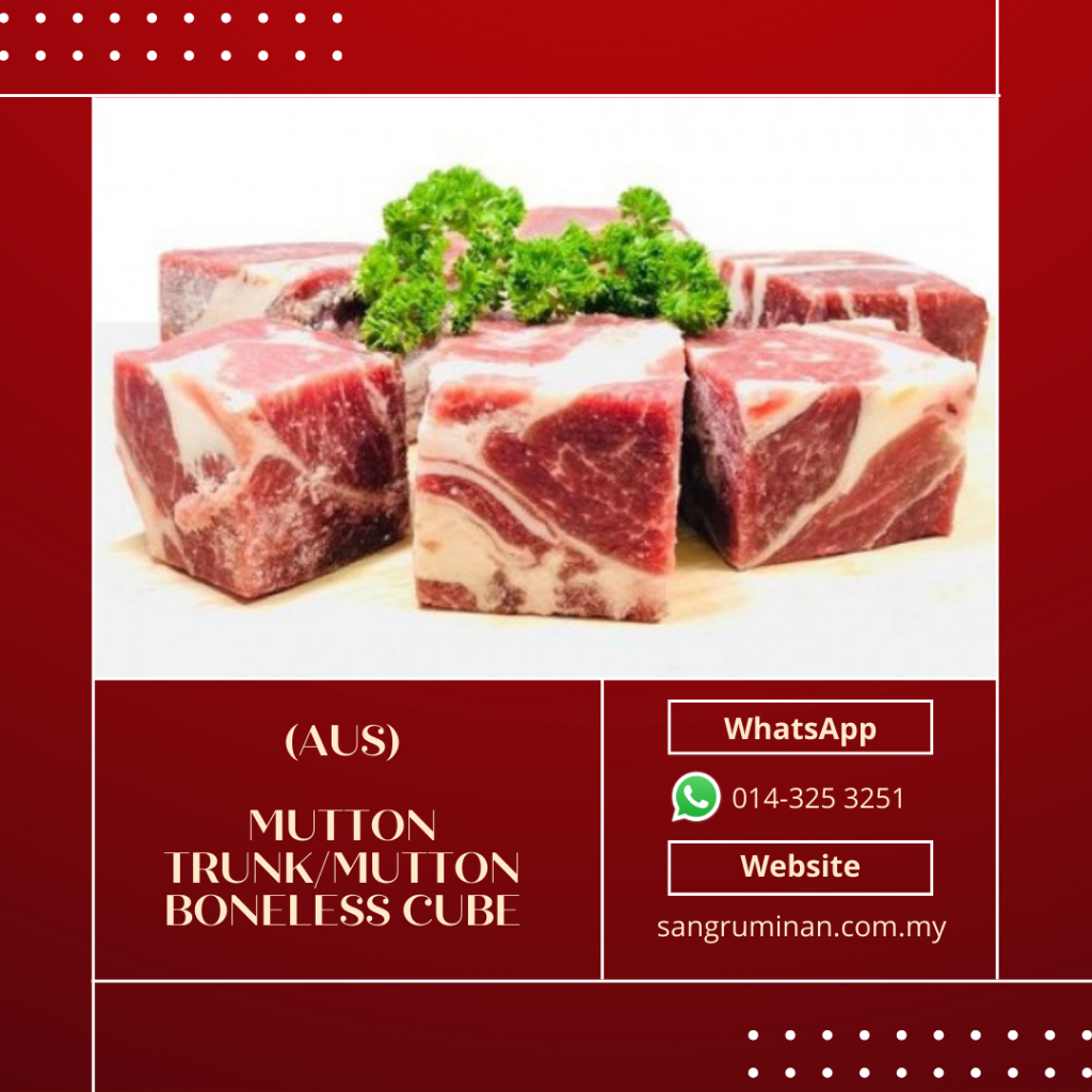 (AUS) Mutton Boneless Cube per kg | Shopee Malaysia