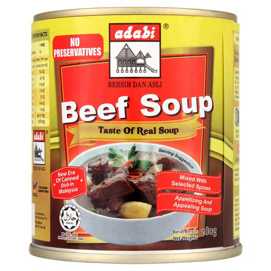 ADABI Chicken Lamb Beef Rib Soup 280G | Shopee Malaysia