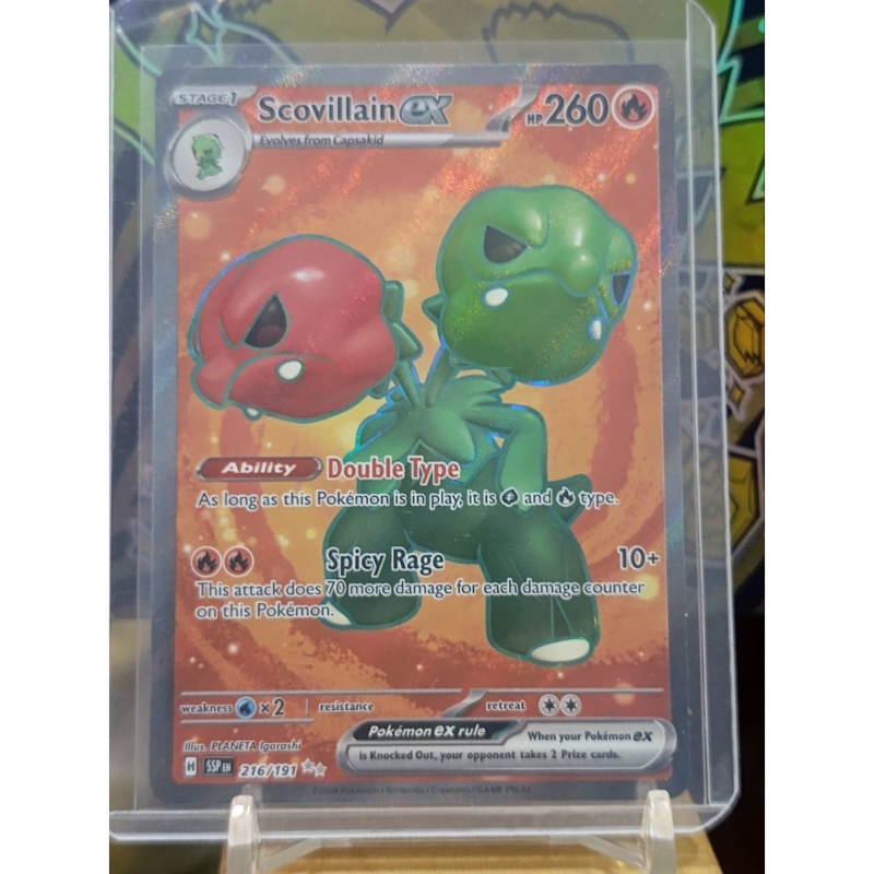Scovillain ex - 216/191 - Full Art Secret Rare | Shopee Malaysia
