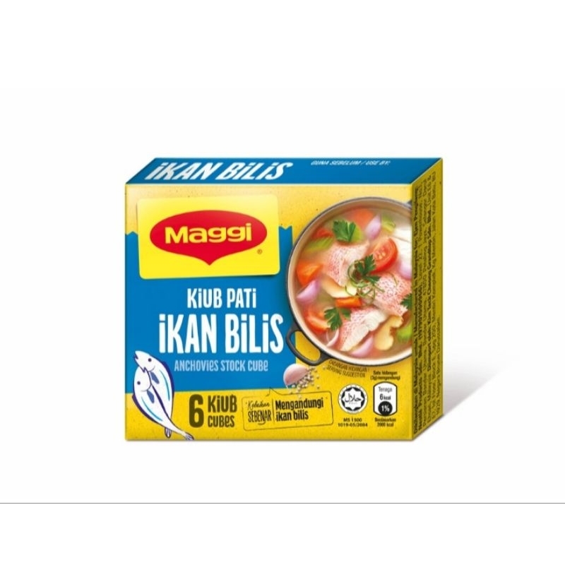 MAGGI Halal Ikan Bilis Stock Cube 60g x6 | Shopee Malaysia
