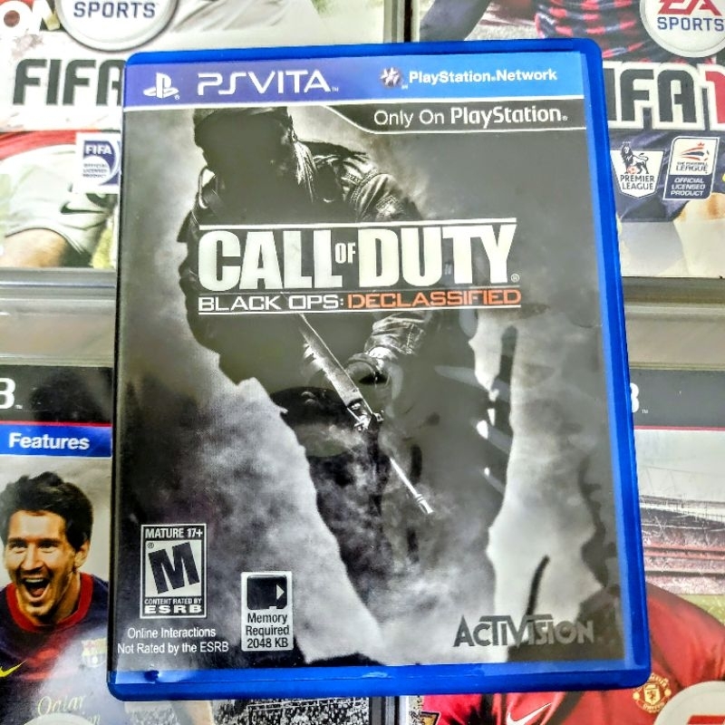COD BLACK OPS DECLASSIFIED PS VITA [PHYSICAL USED] | Shopee Malaysia