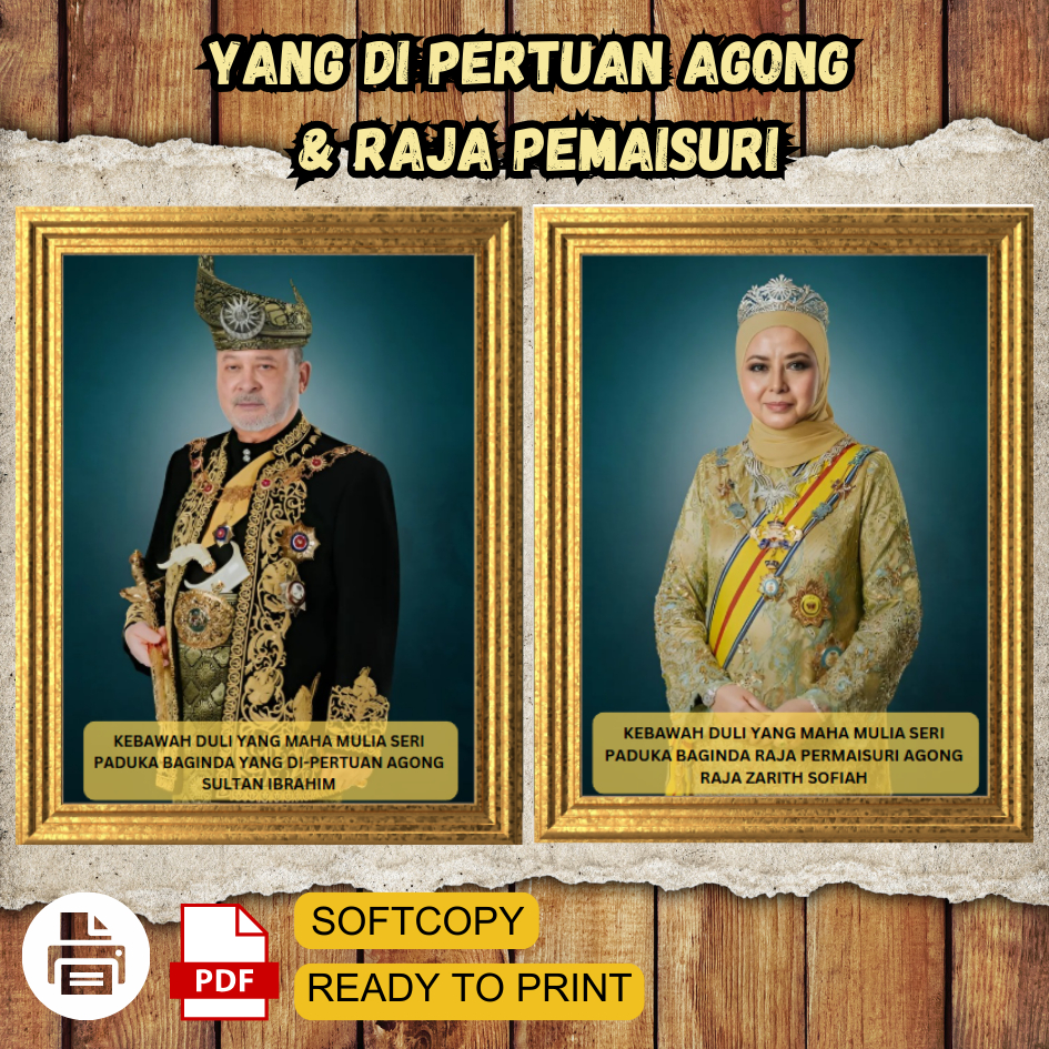 SOFTCOPY PDF POSTER YANG DI PERTUAN AGONG DAN RAJA PERMAISURI MALAYSIA ...