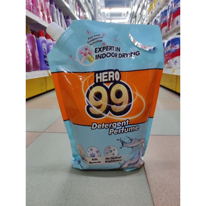 SABUN VIRAL LEE CHONG WEI - HERO 99 DETERGENT Liquid Perfume Indoor Drying Refill 1.6kg | Shopee ...