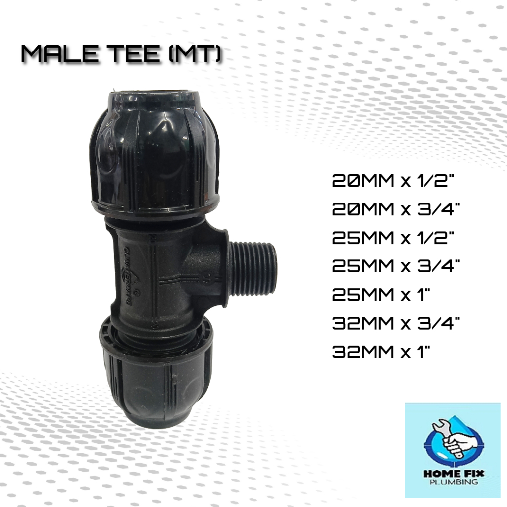 POLY MALE TEE (MT) (20MM, 25MM, 32MM) | Shopee Malaysia