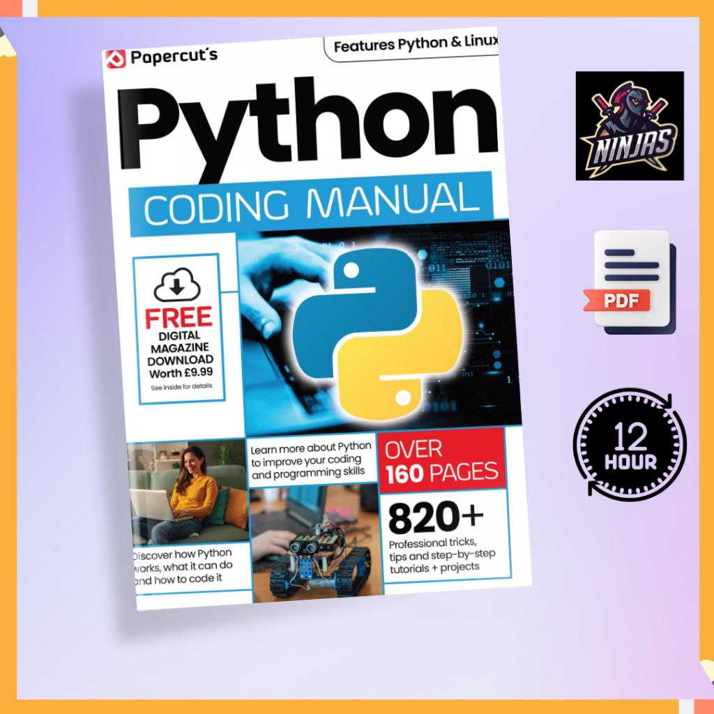 The Complete Python Coding Manual – 24th Edition 2025 | Shopee Malaysia