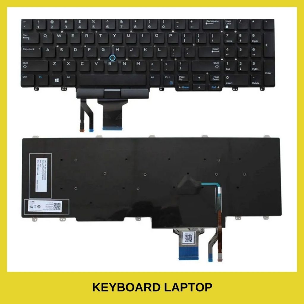 ORIGINAL DELL LATITUDE E5550 E5570 PRECISION 7710 7510 3510 US BACKLIT ...