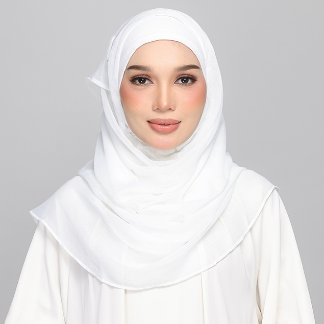 BOKITTA Bright white-BASICS Plain Lite Chiffon (BASICS Collection) | Shopee Malaysia