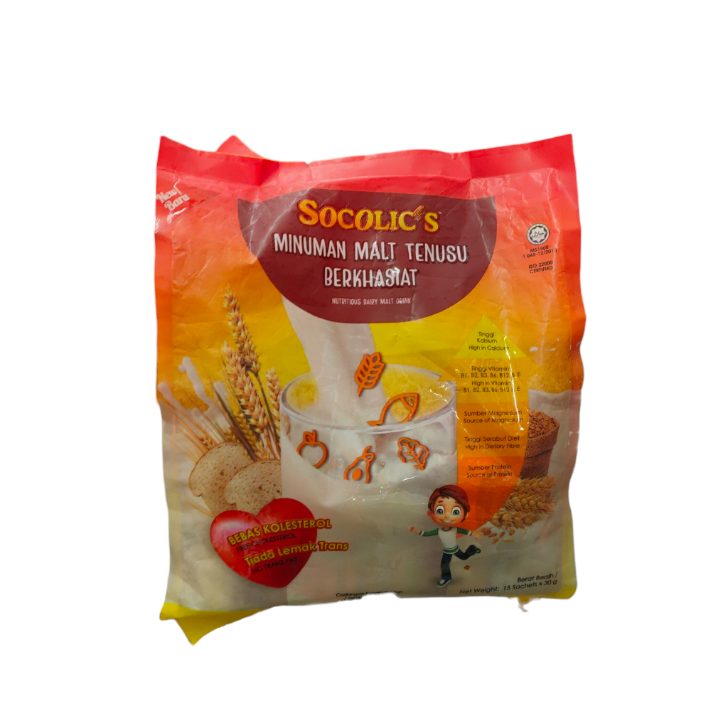 SOCOLIC'S DAIRY MALT DRINK [15 STICKS x 30G] | Shopee Malaysia