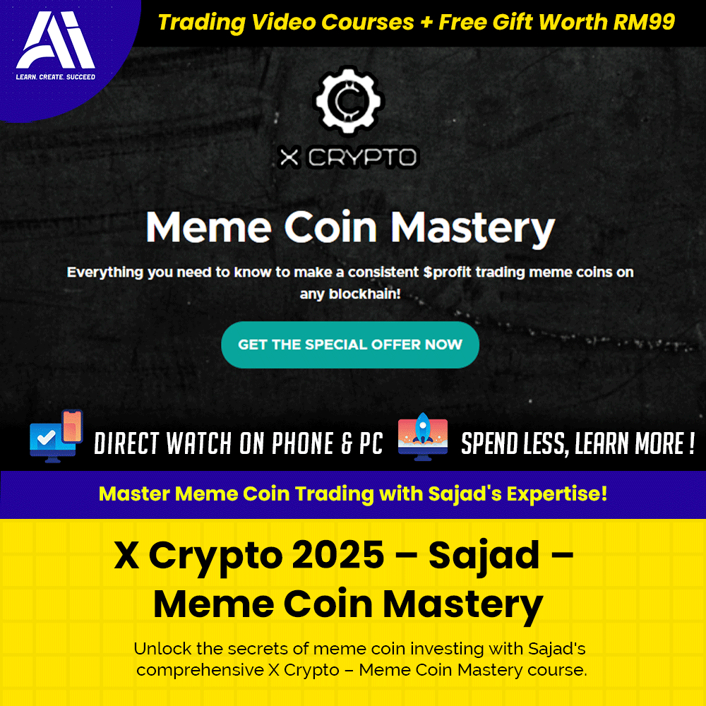 Meme Coin Trading 2025- X Crypto Meme Coin Mastery By Sajad | Meme Coin | Learn Trading Course ...