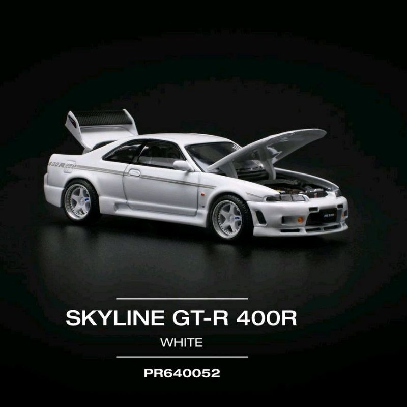 PopRACE Nissan Skyline GTR R33 Nismo 400R White Colour Box Seal ...