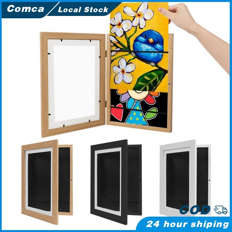 A4 Flip Album/Kids Art Photo Frame Organizer/Drawings Display Frame ...