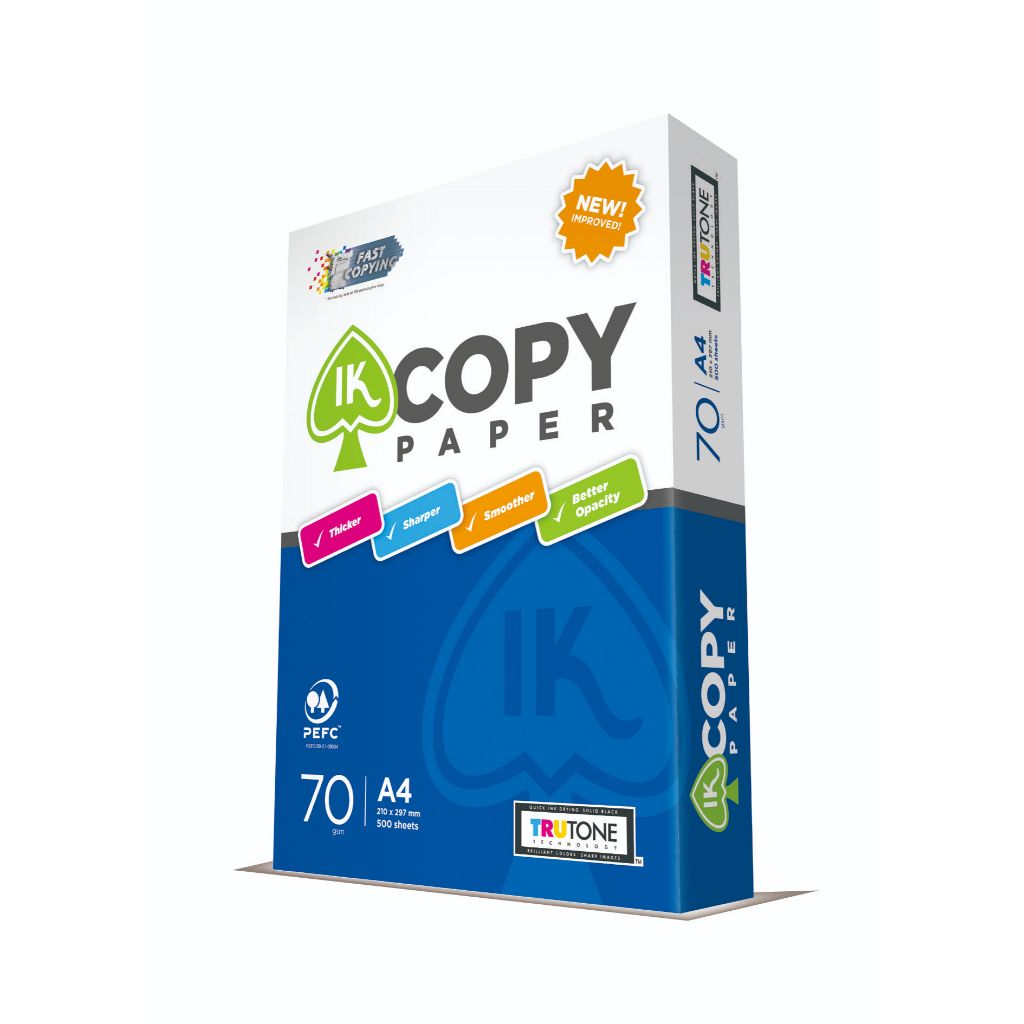 IK Copy A4 Paper / Kertas A4 70gsm 500 sheets | Shopee Malaysia
