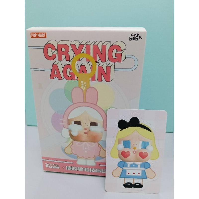 Pop Mart Original (Ready Stock) Crybaby Crying Again Series-Vinyl Face ...