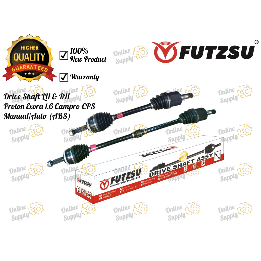 (Jaminan) For Proton Exora 1.6 Campro CPS Manual/Auto (ABS) Drive Shaft ...