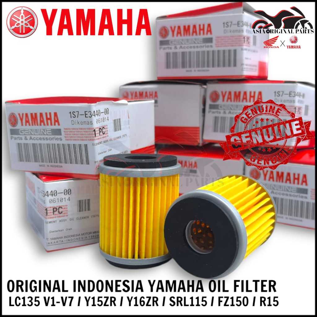 ORIGINAL INDONESIA YAMAHA LC135 V1-V7 Y15 Y16 ZR SRL115 FZ150 R15 ...
