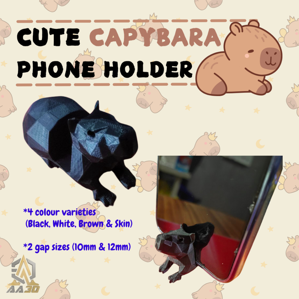 [NEW] Cute Capybara Phone Holder Desk Decoration | Shopee Malaysia