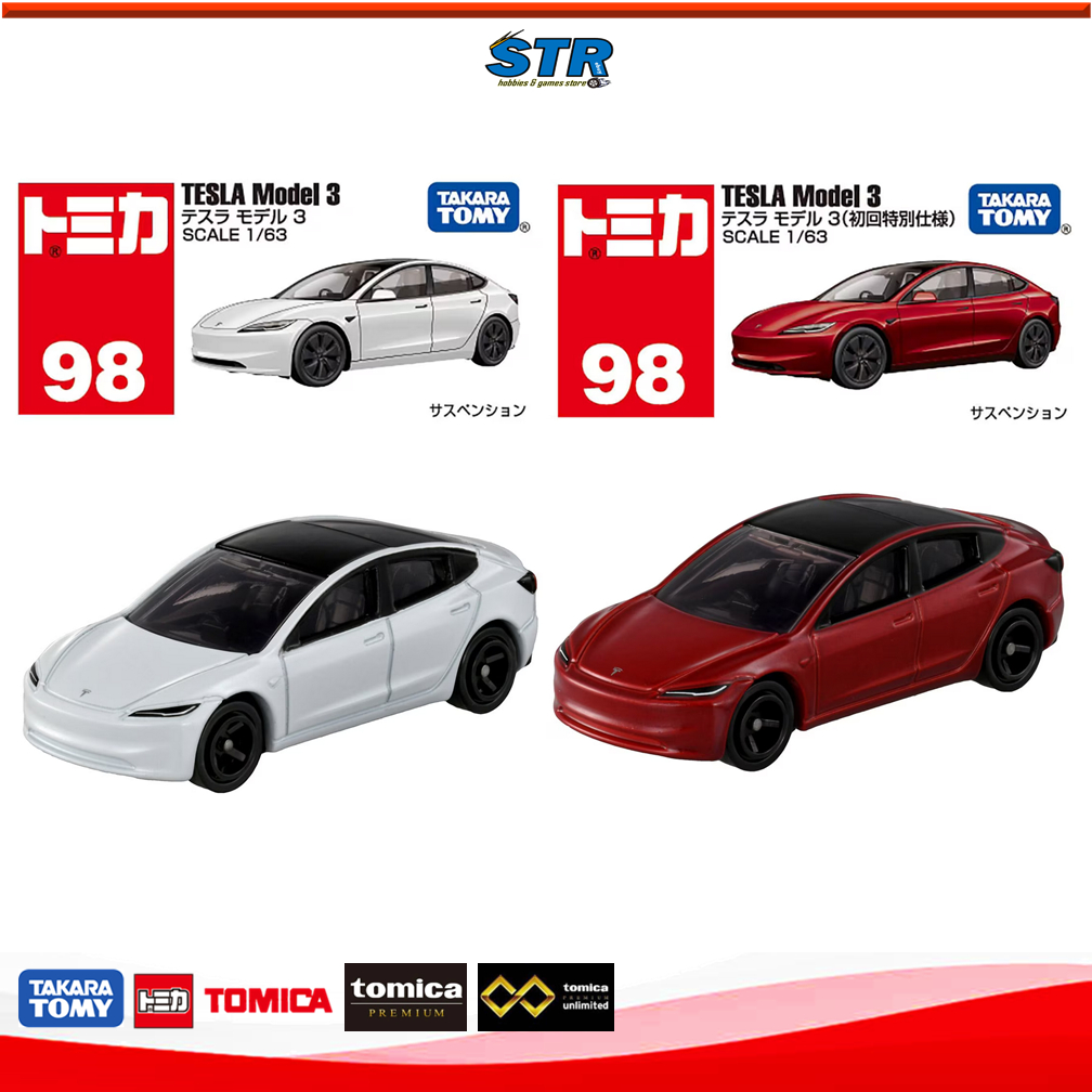 TOMICA No. 98 TESLA MODEL 3 | Shopee Malaysia