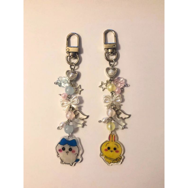 chiikawa keychains!! usagi, hachiware | Shopee Malaysia