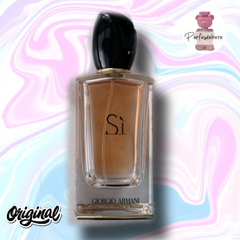 P E original reject perfume SI GIORGIO ARMANI edp (100ml) | Shopee Malaysia