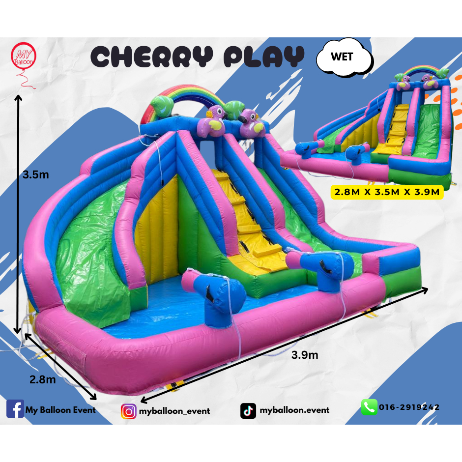 RENTAL/SEWA SOOPA DOOPA CHERRY PLAY (WET) | Shopee Malaysia