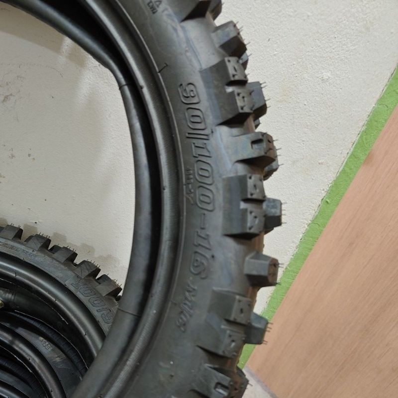 90-100-16 inch tayar scrambler motor tayar | Shopee Malaysia