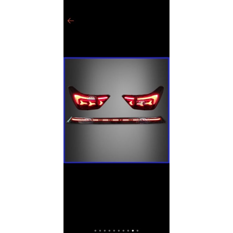 Saga (2016-2024) Lamborghini V3 Tail Lamp LED DRL Daylight & Trunk LED ...