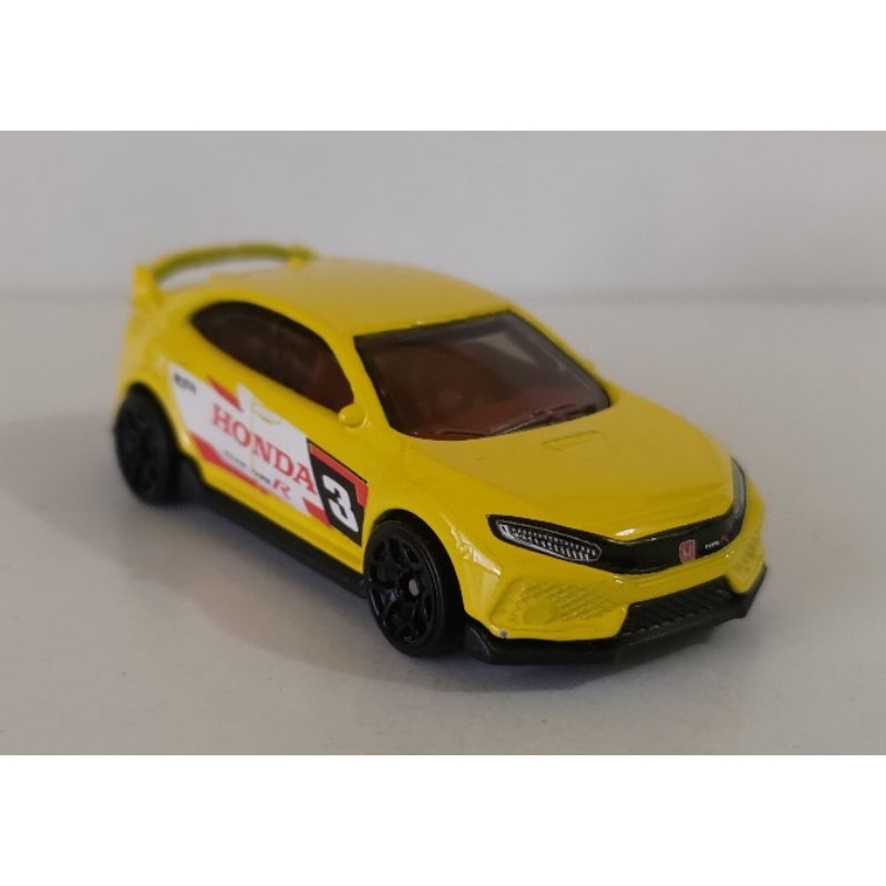 Hotwheels loose Honda Civic Type-R (Yellow) Unrivet | Shopee Malaysia