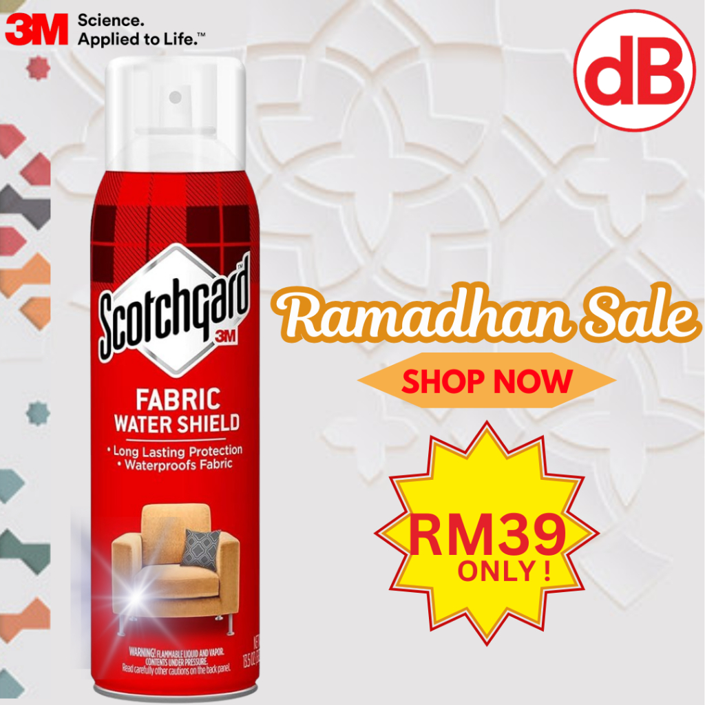( Ramadhan Sale ) 3M Scotchgard Fabric Water Shield (10z).`` | Shopee ...